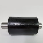 4" x 6" Steel Nose Roller with Axle - JC Pacific Trading Co