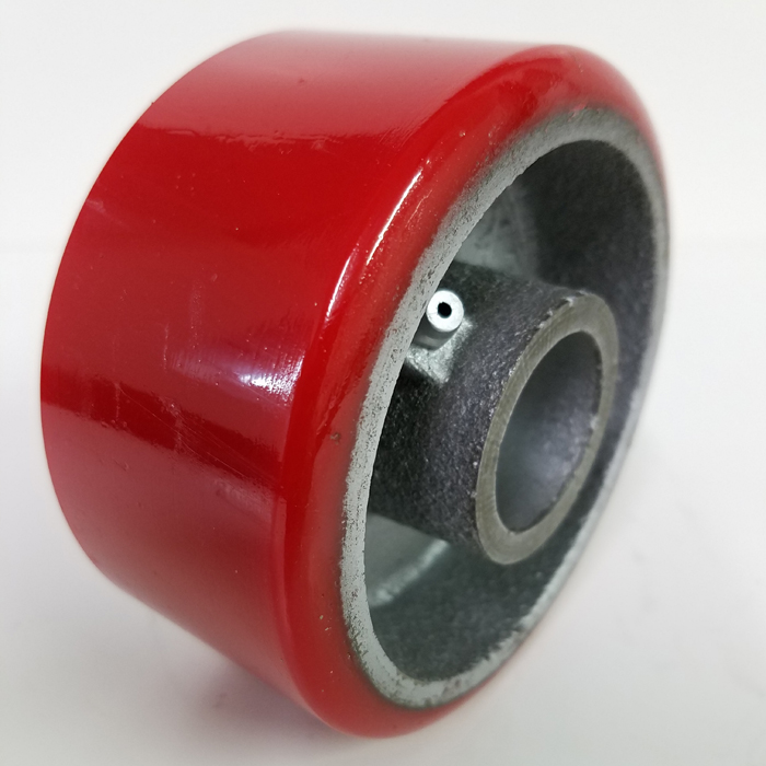 4" x 2" Polyurethane Wheel on Steel - JC Pacific Trading Co