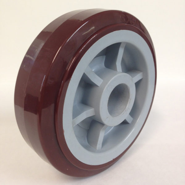 6" x 2" Polyurethane on Polyolefin Wheel - JC Pacific Trading Co
