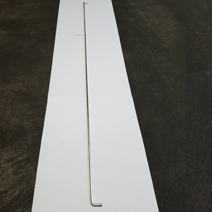 76" Steel Lid Rods for Plastic lids - JC Pacific Trading Co