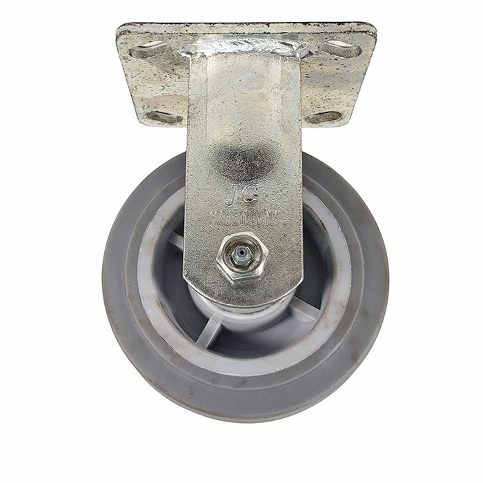5″ X 2″ Rigid Caster With Thermoplastic Rubber Wheel - JC Pacific ...
